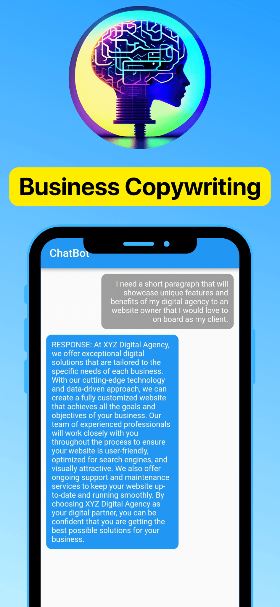 AI Chat & Chat AI App for iOS & Android Powered by Chat GPT - PowerBrain AI Assistant Powered by ...
