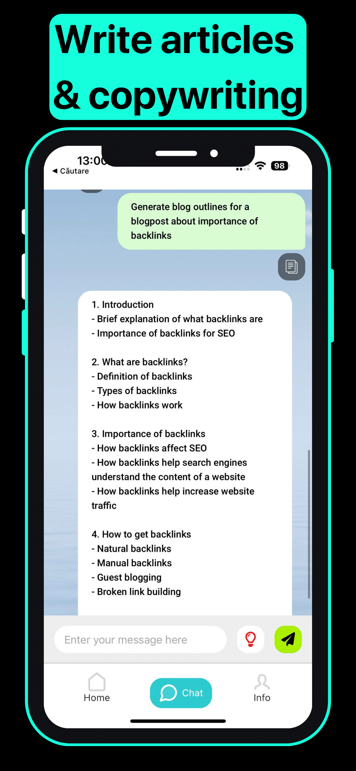 AI Chat & Chat AI App for iOS & Android Powered by Chat GPT - PowerBrain AI Assistant Powered by ...