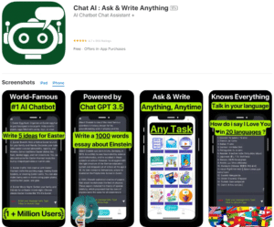 AI Chat & Chat AI App for iOS & Android Powered by Chat GPT - PowerBrain AI Assistant Powered by ...